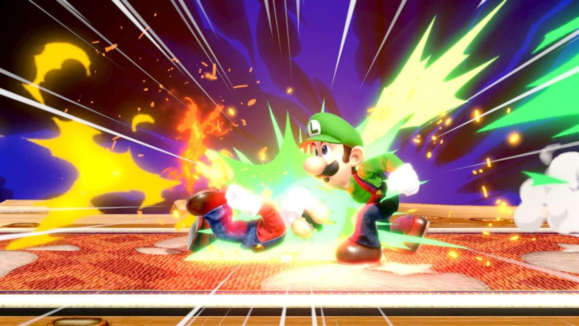 Green Luigi Effects Mod for Super Smash Bros. Ultimate | SSBU Mods