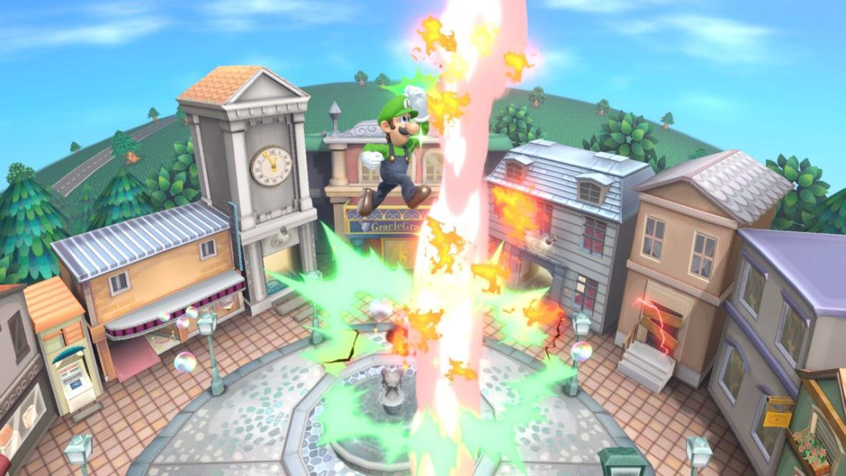 Green Luigi Effects Mod for Super Smash Bros. Ultimate | SSBU Mods