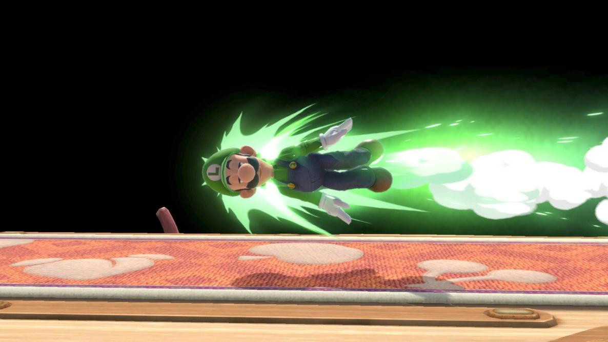 Green Luigi Effects Mod for Super Smash Bros. Ultimate | SSBU Mods