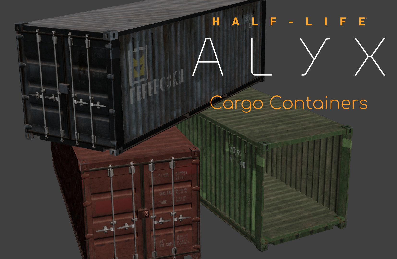 Half Life Alyx Cargo Containers [Half-Life 2] [Mods]