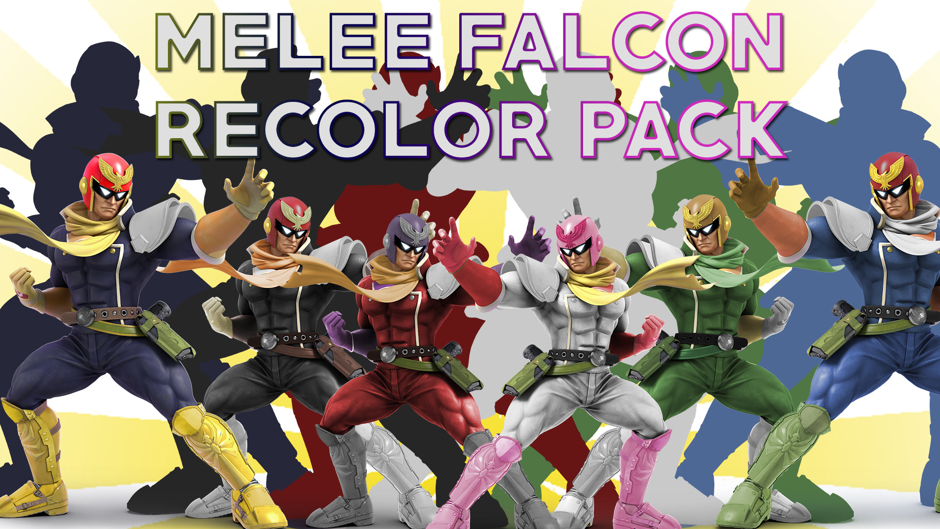 Full Melee Recolor pack Mod for Super Smash Bros. Ultimate | SSBU Mods