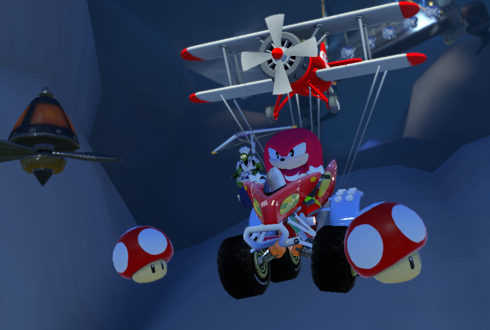 Classic knuckles Mod for Mario Kart 8 | MK8 Mods