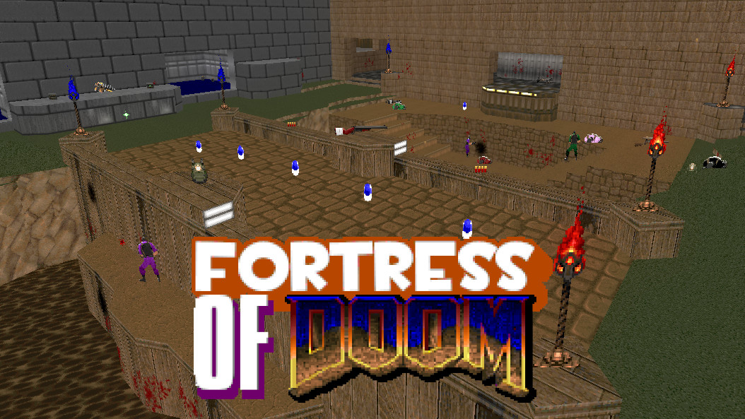 Fortress OF Doom - V0.6 [Doom II] [Mods]