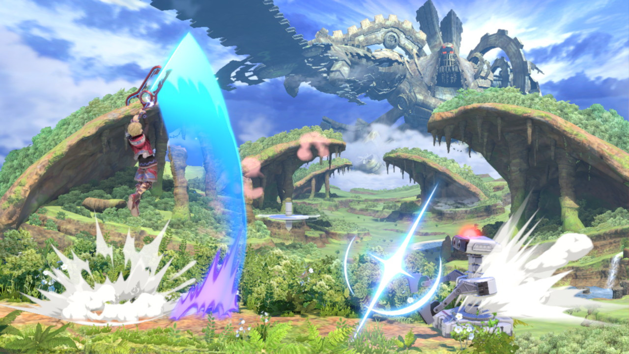 Shulk all blue trails Mod for Super Smash Bros. Ultimate | SSBU Mods