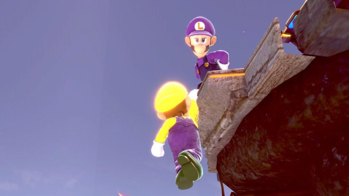 FIXED Waluigi Luigi Costume Mod for Super Smash Bros. Ultimate | SSBU Mods