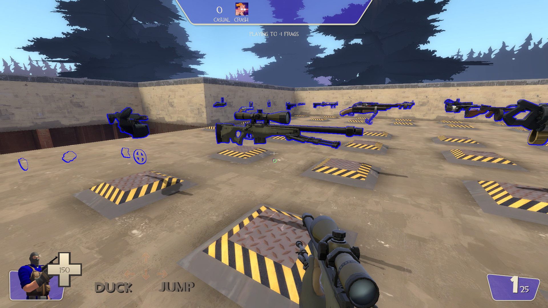 The CS:GO AWP (for the railgun) [Open Fortress] [Mods]