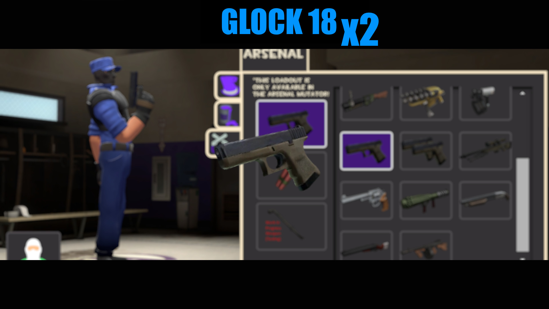 CS:GO Glock 18 [Open Fortress] [Mods]