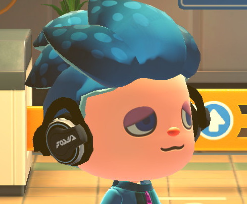 Inkling Wig Mod Mod for Animal Crossing: New Horizons | ACNH Mods
