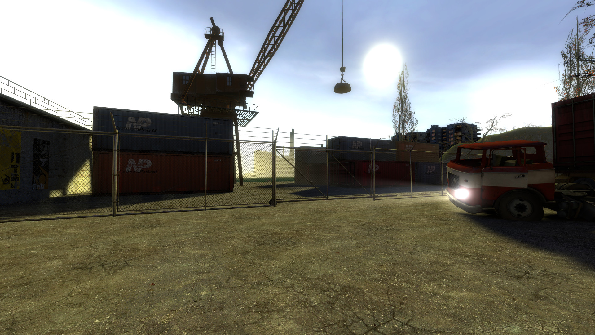 dm_warehouse_docks Mod for Half-Life 2: Deathmatch | HL2:DM Mods