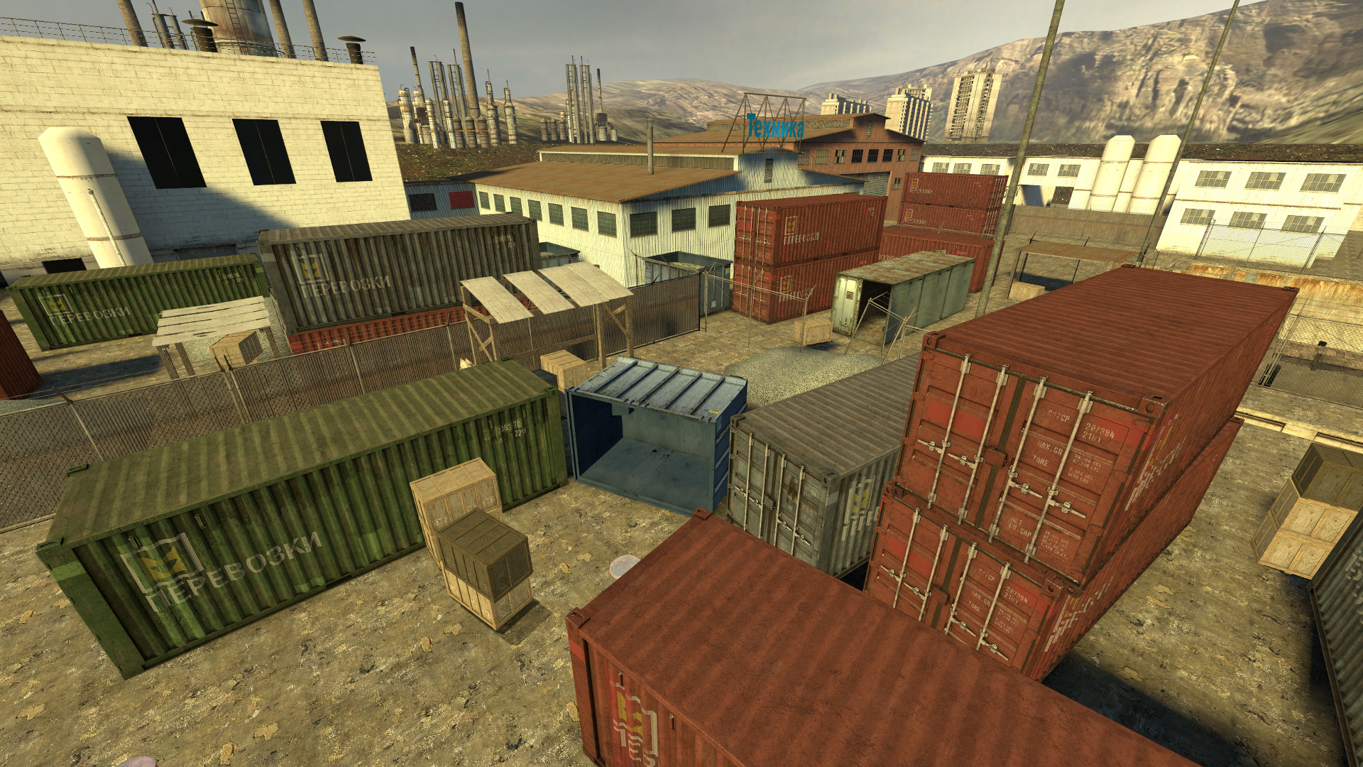 Half Life Alyx Cargo Containers Mod for Half-Life 2 | HL2 Mods