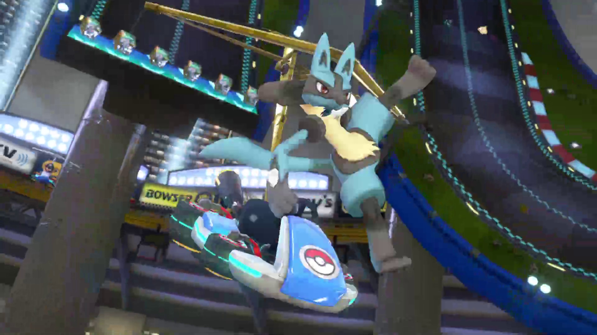 Lucario & Mega Lucario Mod for Mario Kart 8 | MK8 Mods