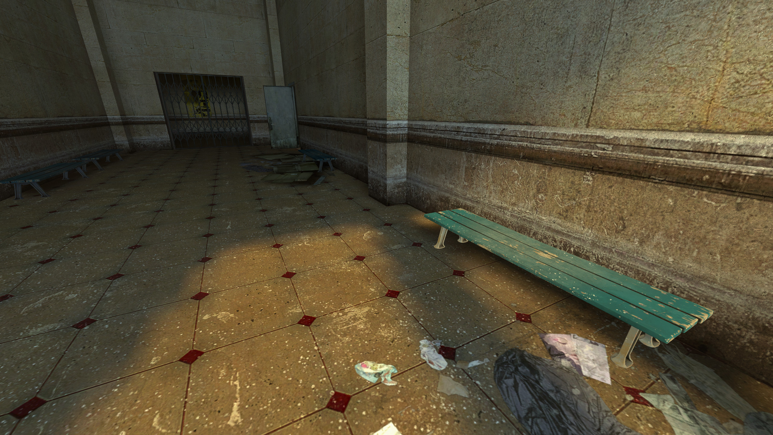 Half Life Alyx Trainstation Benches Mod for Half-Life 2 | HL2 Mods