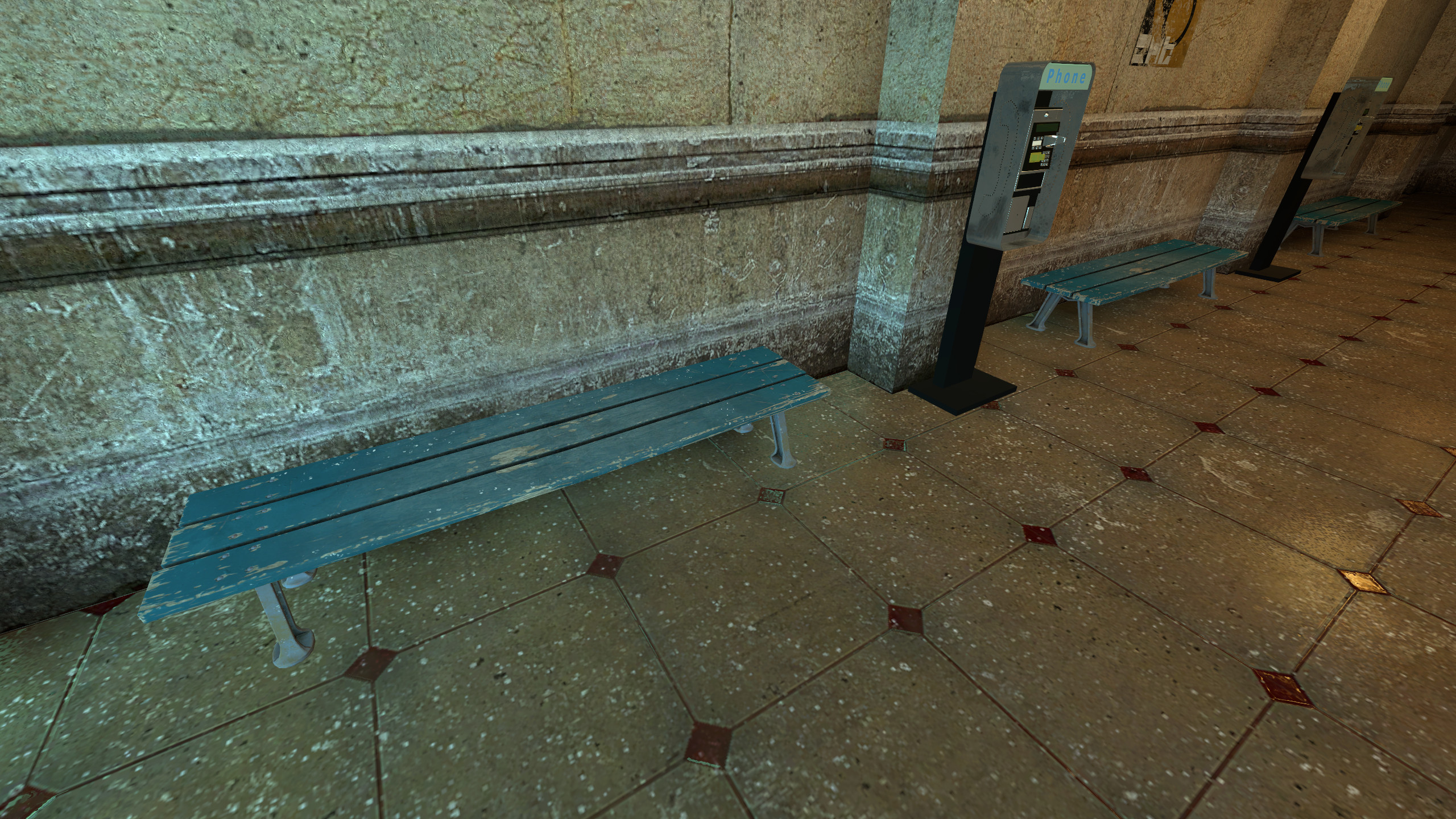 Half Life Alyx Trainstation Benches Mod for Half-Life 2 | HL2 Mods