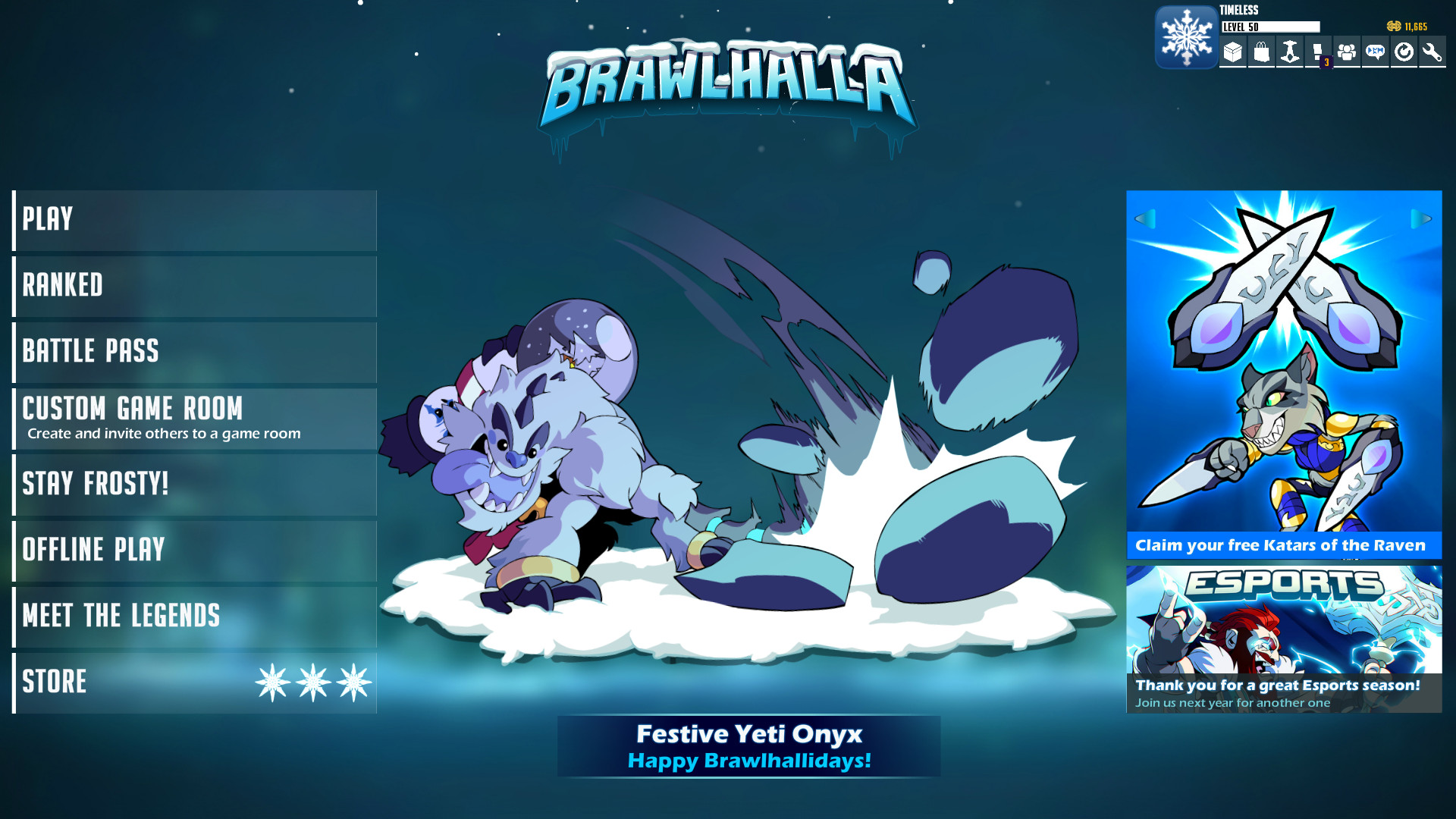 Frost UI | Patch 5.01 | 2021 Mod for Brawlhalla | BHalla Mods