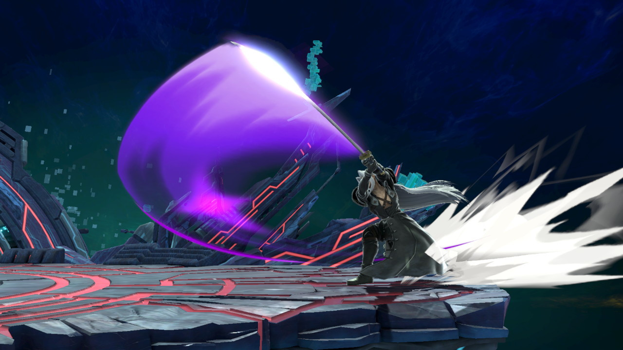 Purple Sephiroth Trails Mod for Super Smash Bros. Ultimate | SSBU Mods