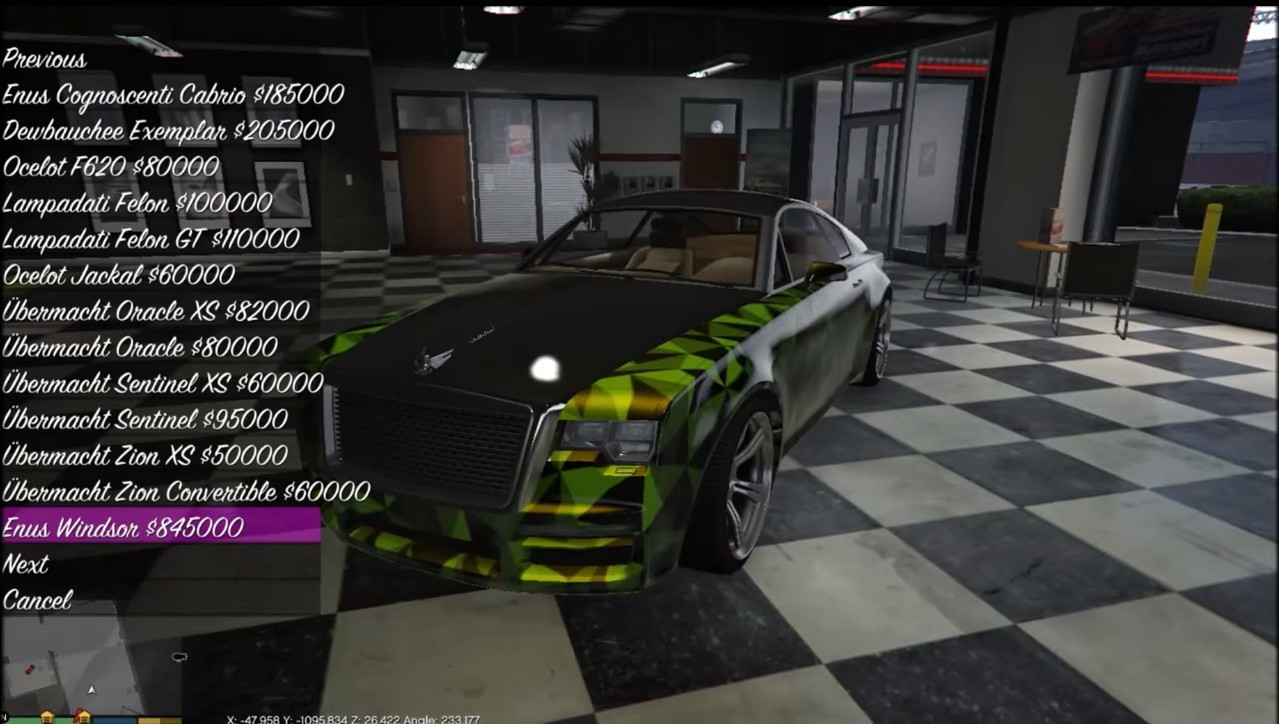 Premium Deluxe Motorsports Car Shop Mod Mod for Grand Theft Auto V ...