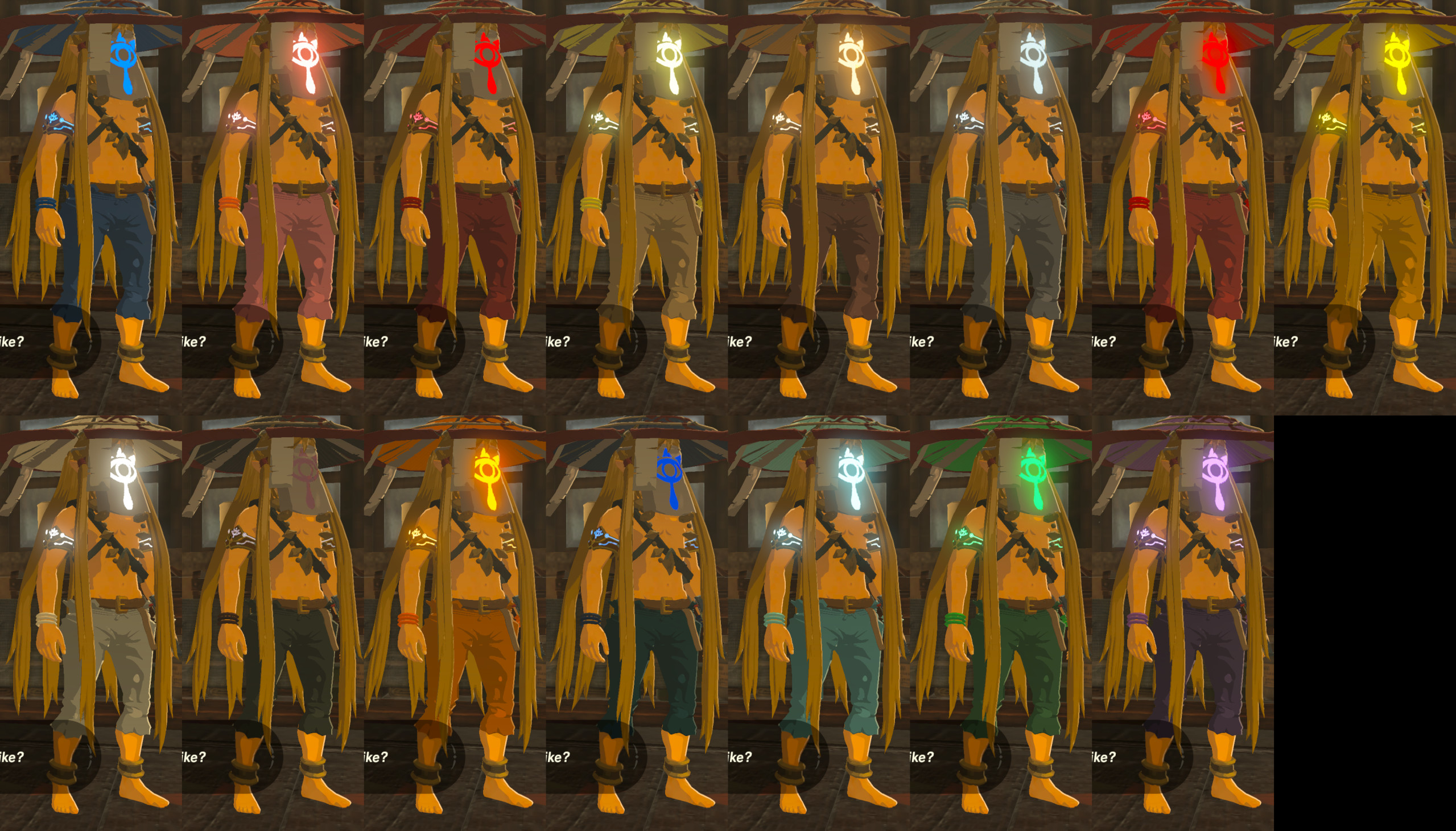 Monk Maz Koshia Armor Mod for The Legend of Zelda: Breath of the Wild ...