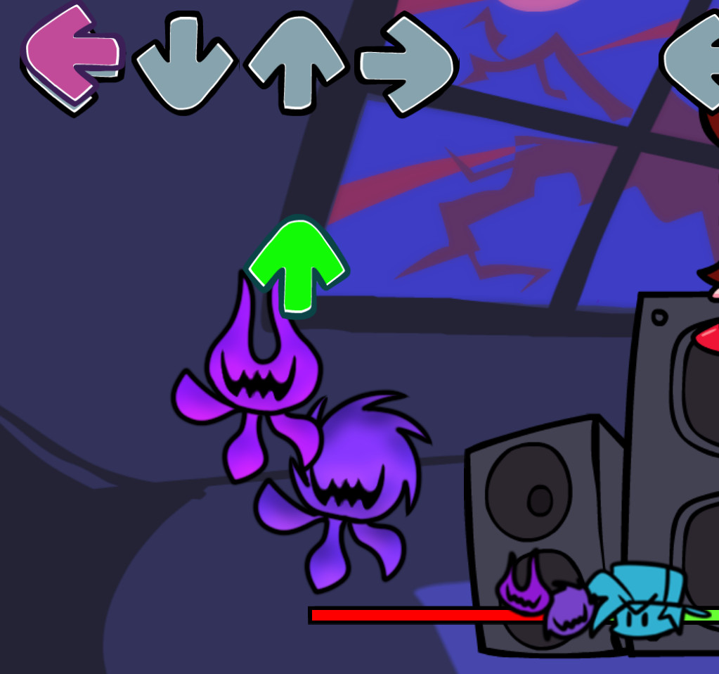 Purple Frenzy and Violet Void Wisps [Friday Night Funkin'] [Mods]