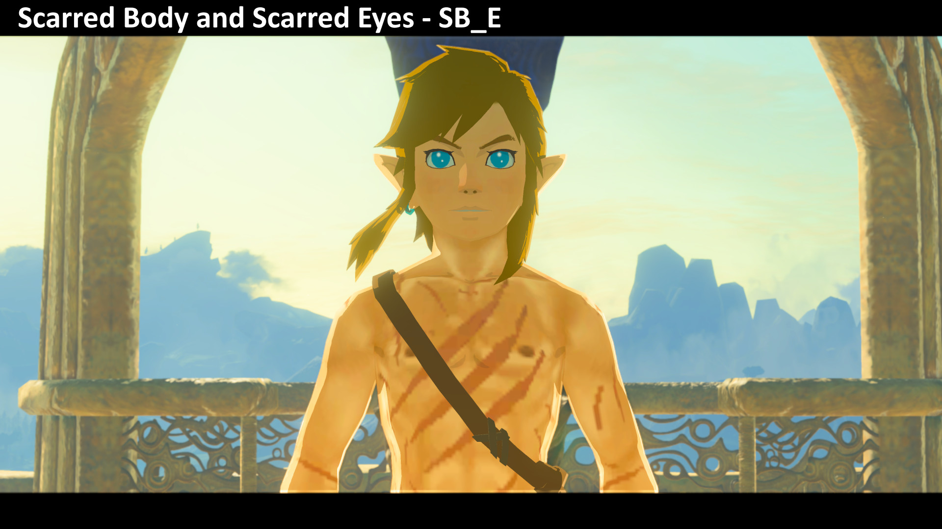 Link's Battle Scarred AMST Mod for The Legend of Zelda: Breath of the ...