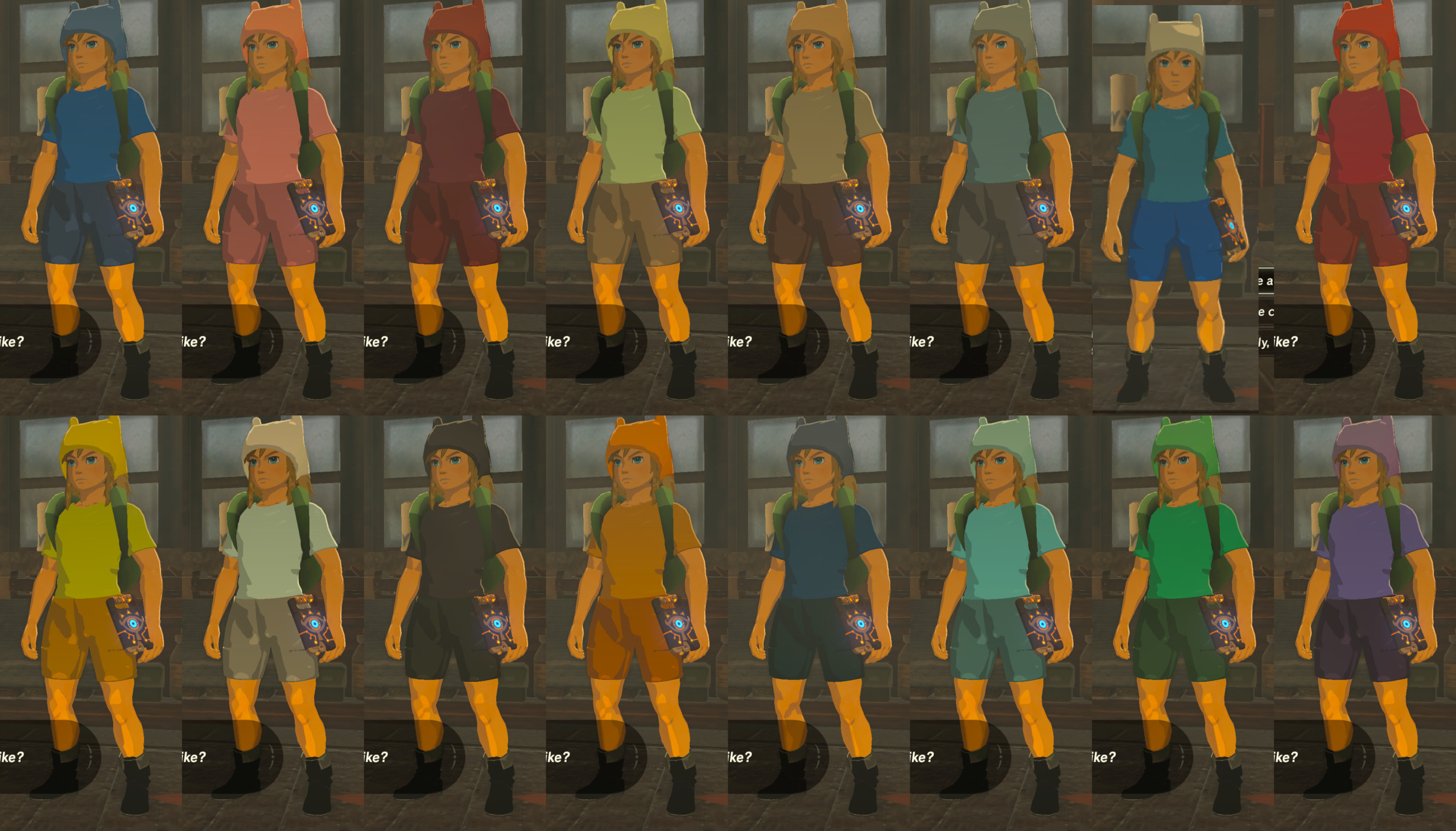 Finn the Human [Adventure Time] Mod for The Legend of Zelda: Breath of ...