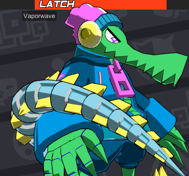 Vaporware Crocodile [Lethal League Blaze] [Mods]