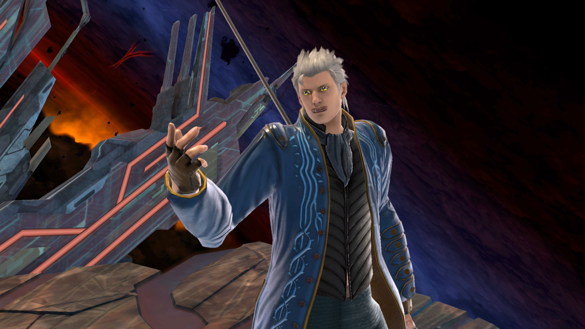 Vergil Mod for Super Smash Bros. Ultimate | SSBU Mods