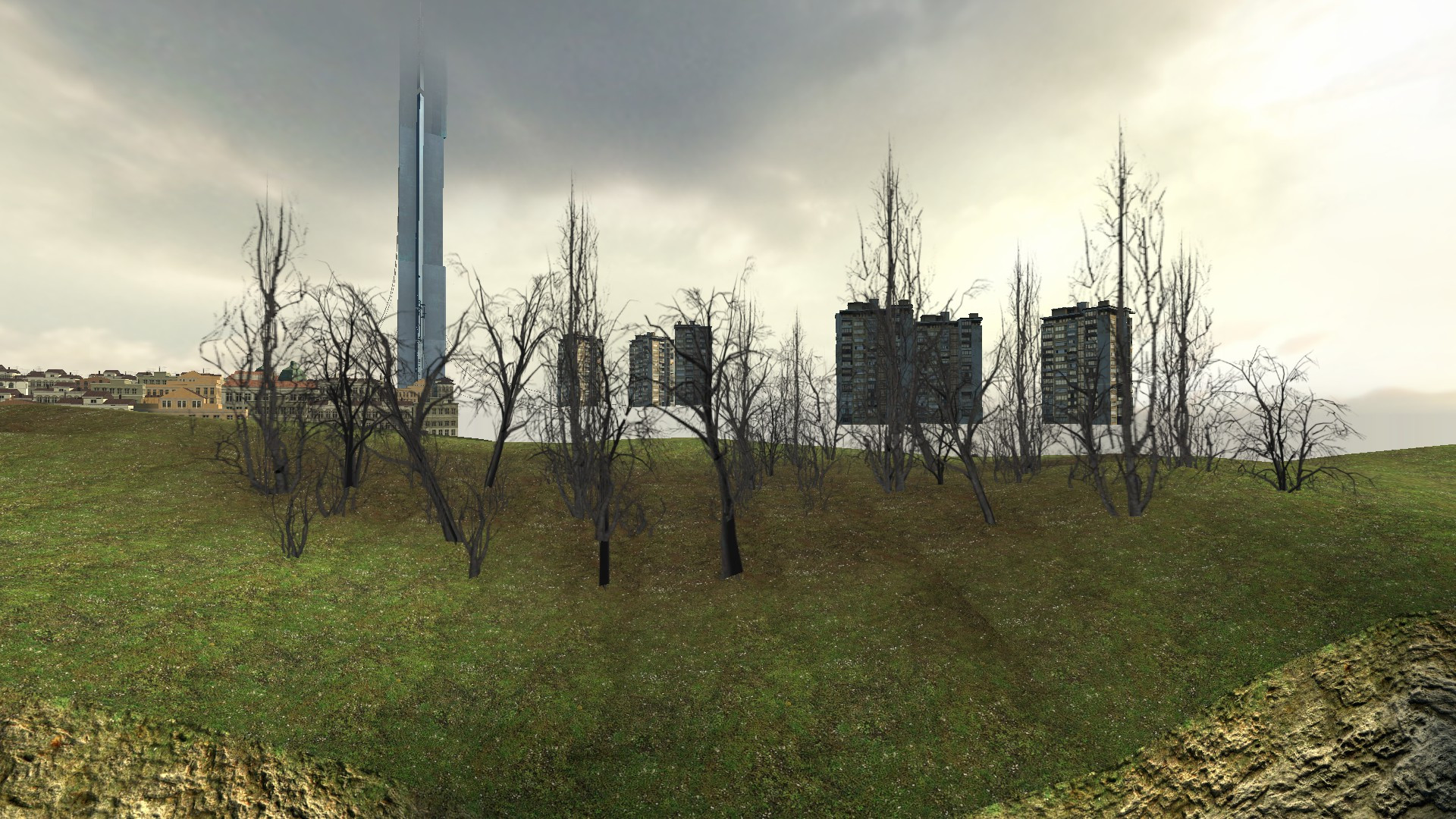 Detailed tree cluster Mod for Half-Life 2 | HL2 Mods