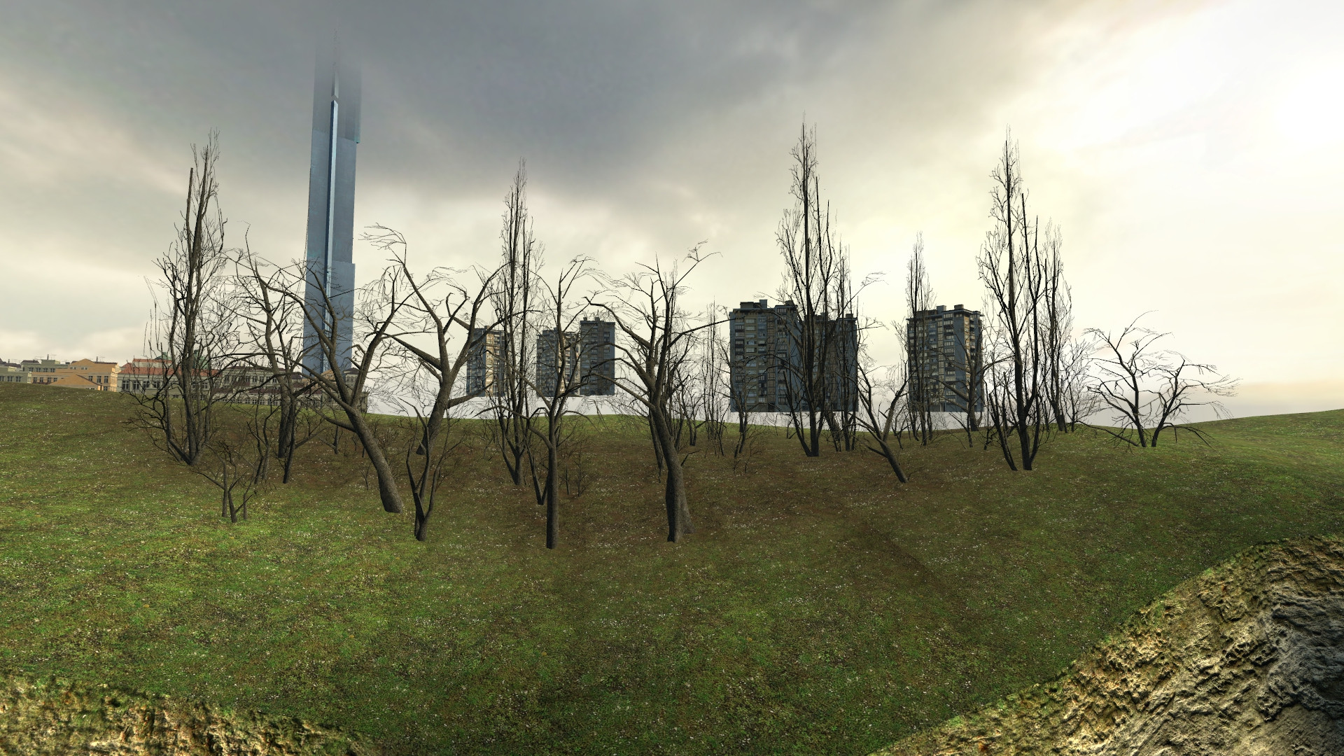 Detailed tree cluster Mod for Half-Life 2 | HL2 Mods
