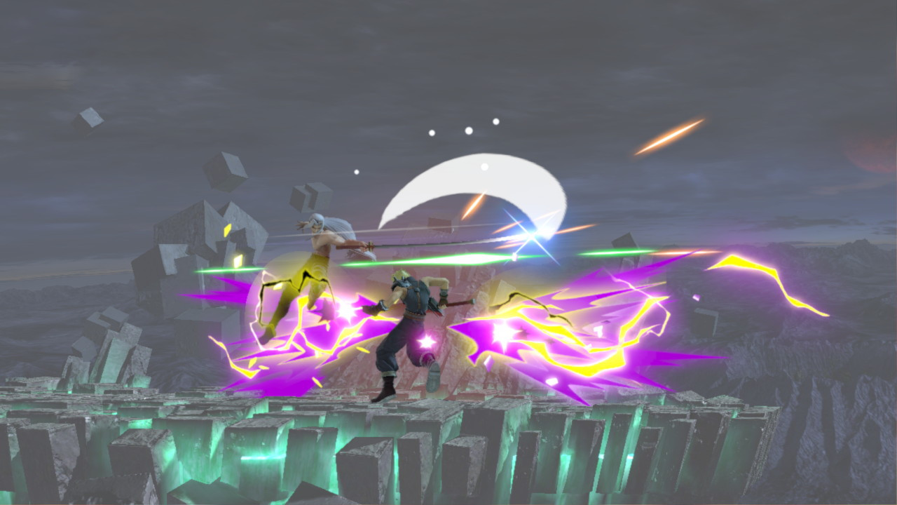 Yellow And Purple KO Effects Mod for Super Smash Bros. Ultimate | SSBU Mods