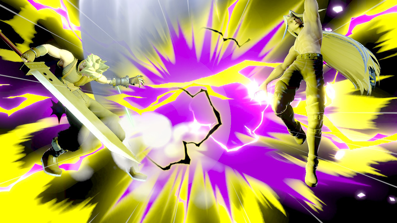 Yellow And Purple KO Effects Mod for Super Smash Bros. Ultimate | SSBU Mods