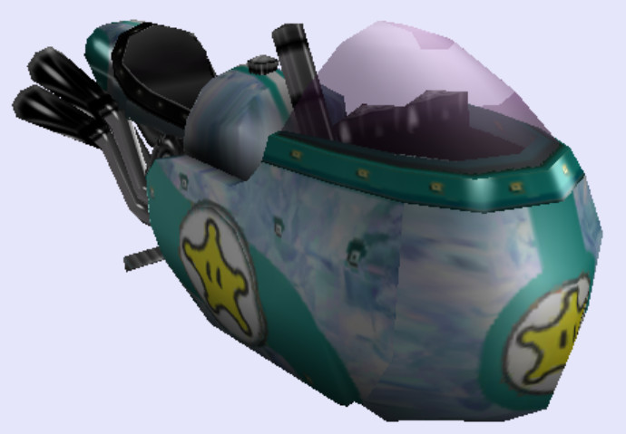 Rosalina (Crystal) Mod for Mario Kart Wii | MKWii Mods