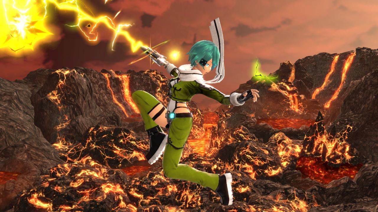 Sinon Mod for Super Smash Bros. Ultimate | SSBU Mods
