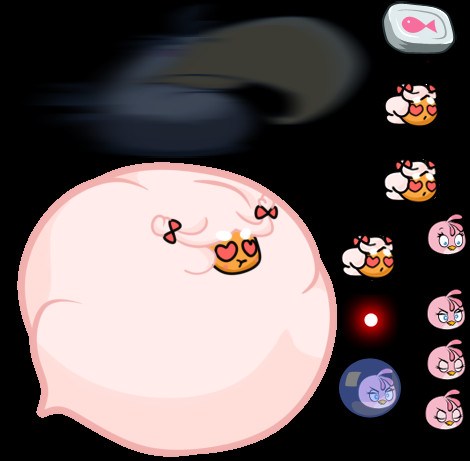 Bubbles Angry Birds Inflation