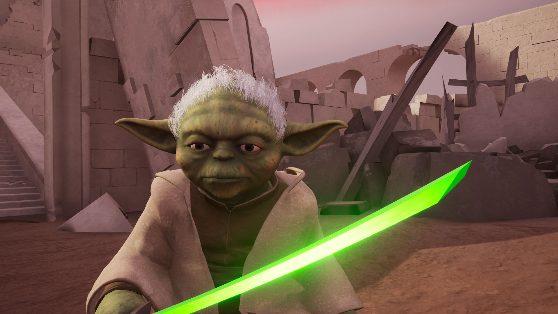 Samurai Jack BTT Star Wars Yoda Mod [Samurai Jack: Battle Through Time ...