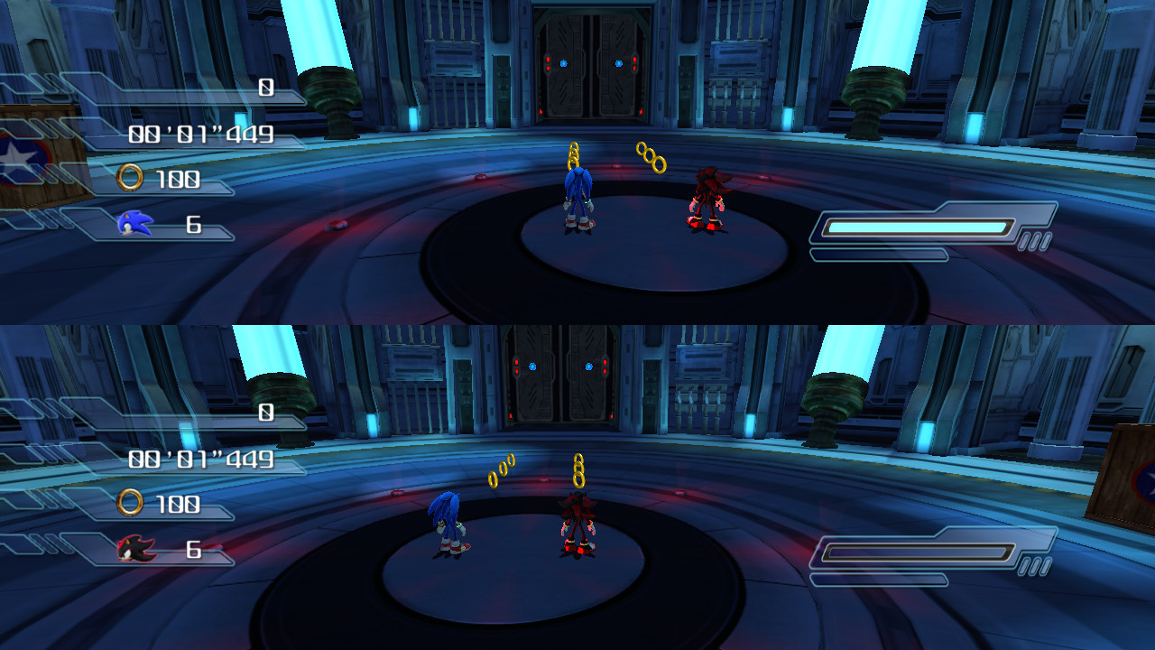 Horizontal Split Screen Mod for Sonic the Hedgehog (2006) | Sonic '06 Mods