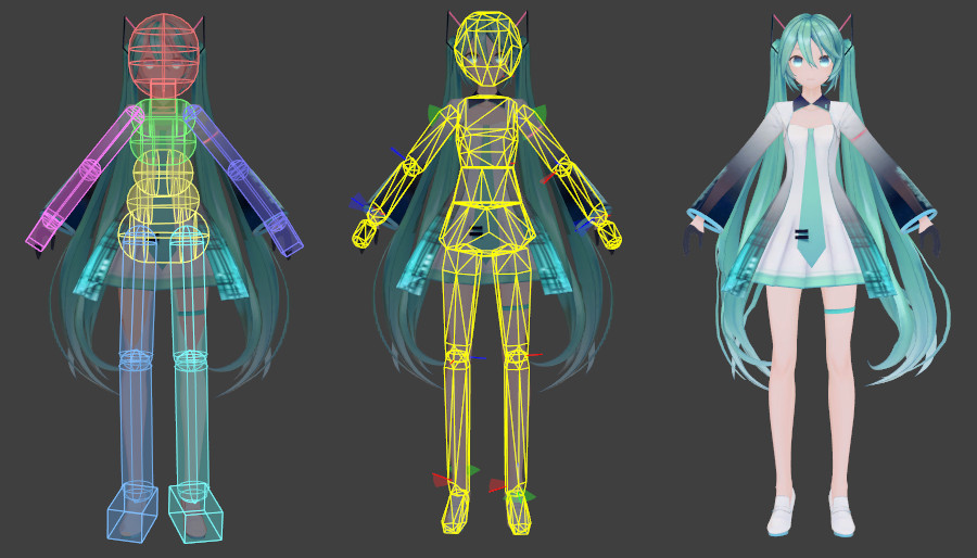 Wonderful Mmd Models Hatsune Miku 10th Anniversary Ver YYB Hatsune
