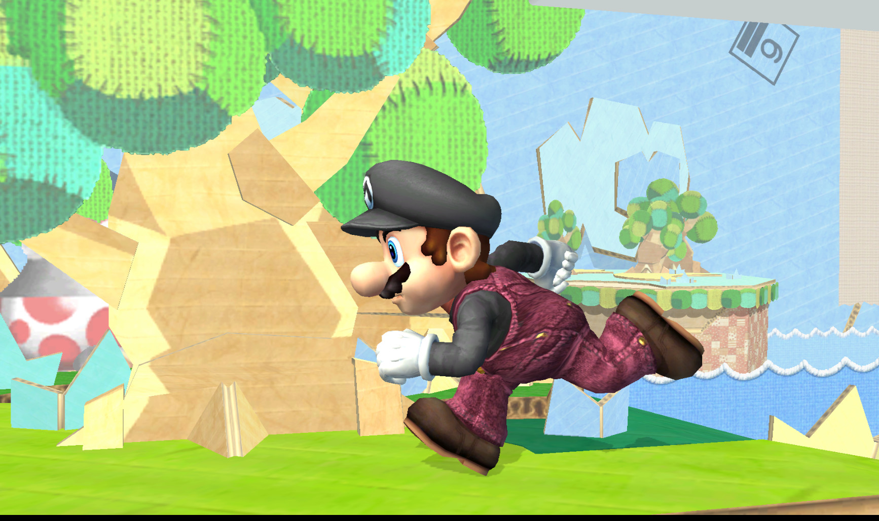 New Horizons Mario Overalls [Super Smash Bros. Brawl] [Mods]