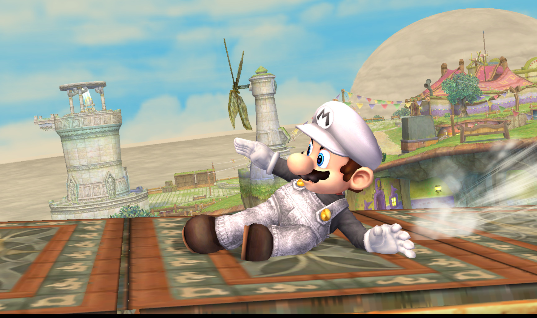 New Horizons Mario Overalls [Super Smash Bros. Brawl] [Mods]