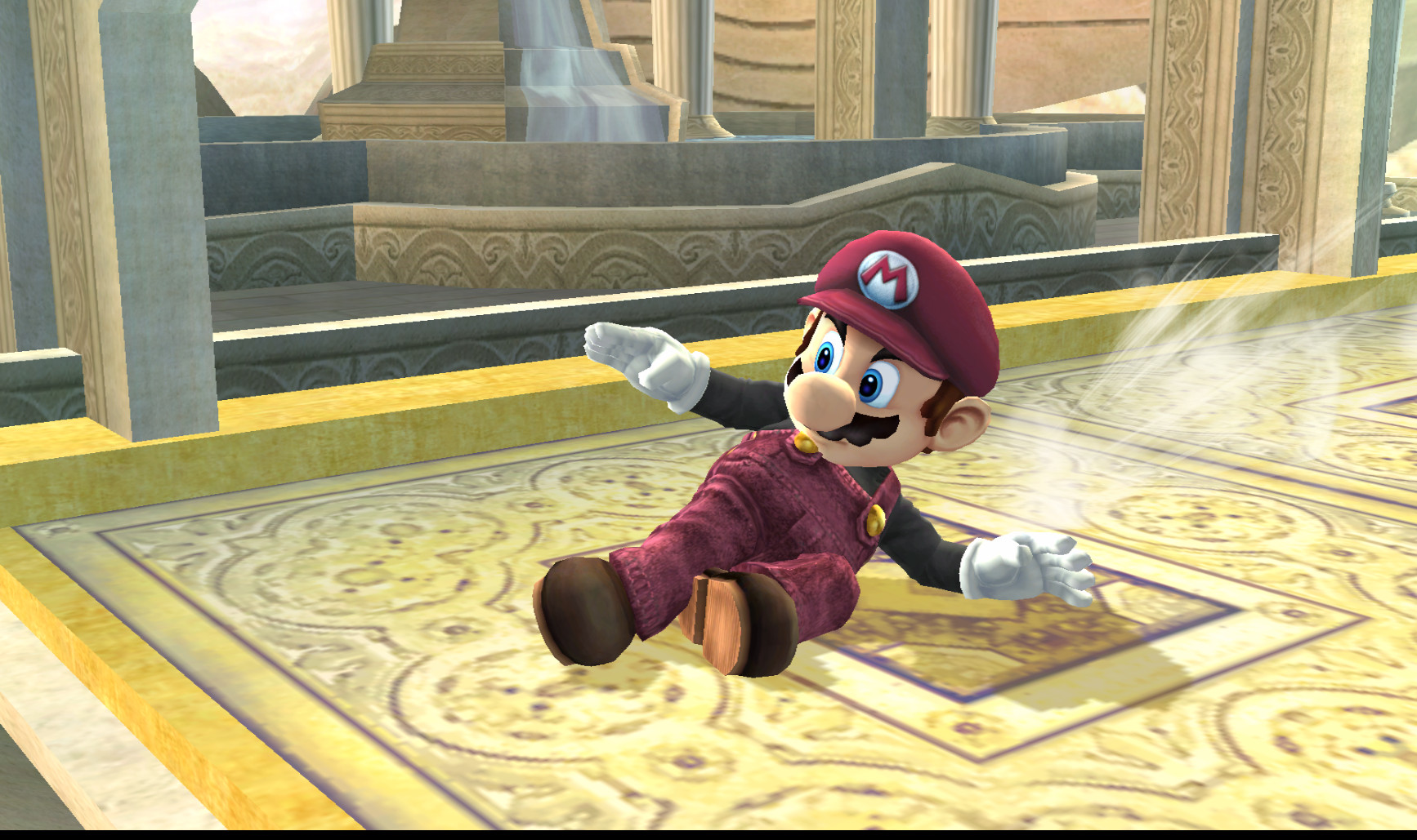 New Horizons Mario Overalls [Super Smash Bros. Brawl] [Mods]