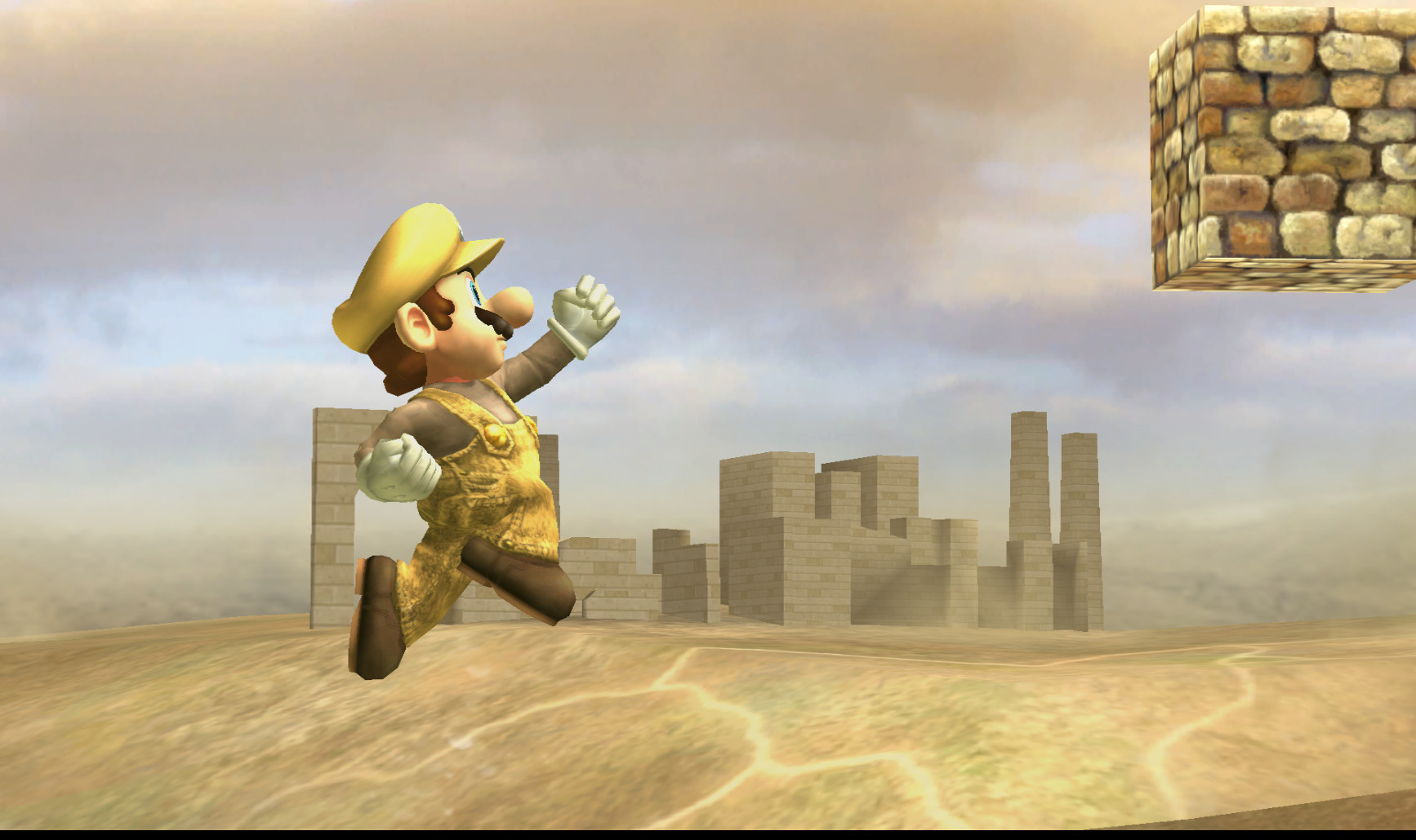 New Horizons Mario Overalls [Super Smash Bros. Brawl] [Mods]