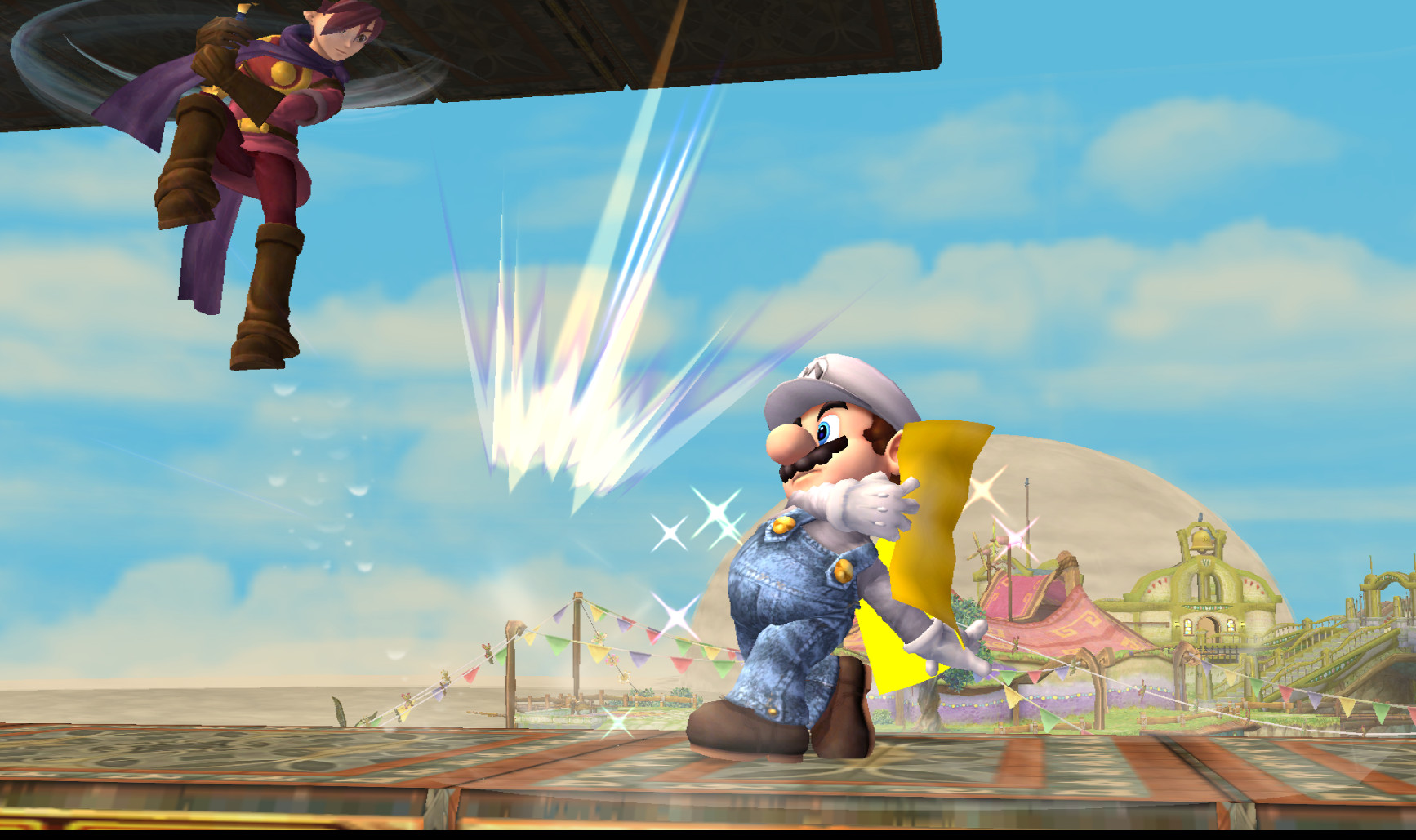 New Horizons Mario Overalls [Super Smash Bros. Brawl] [Mods]