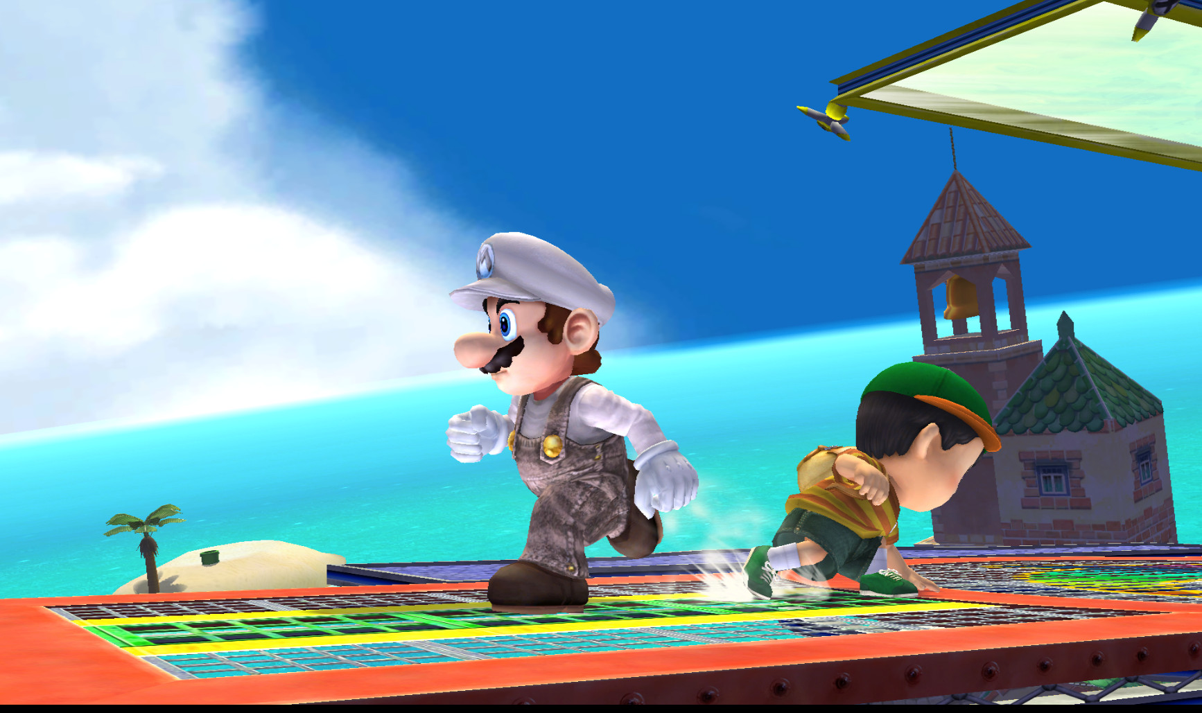 New Horizons Mario Overalls [Super Smash Bros. Brawl] [Mods]