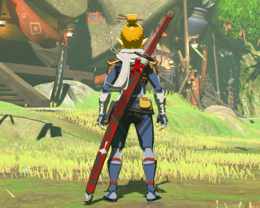 Windcleaver Katana Sheath Mod for The Legend of Zelda: Breath of the ...