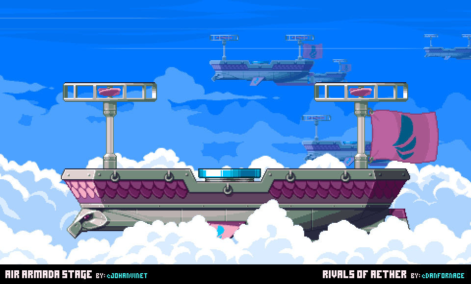 Pirate Ship Air Armada Mod for Rivals of Aether: Definitive Edition ...