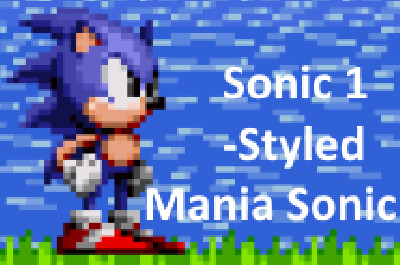 Sonic 1-Styled Mania Sonic for Plus & More Mod for Sonic Mania | SM Mods