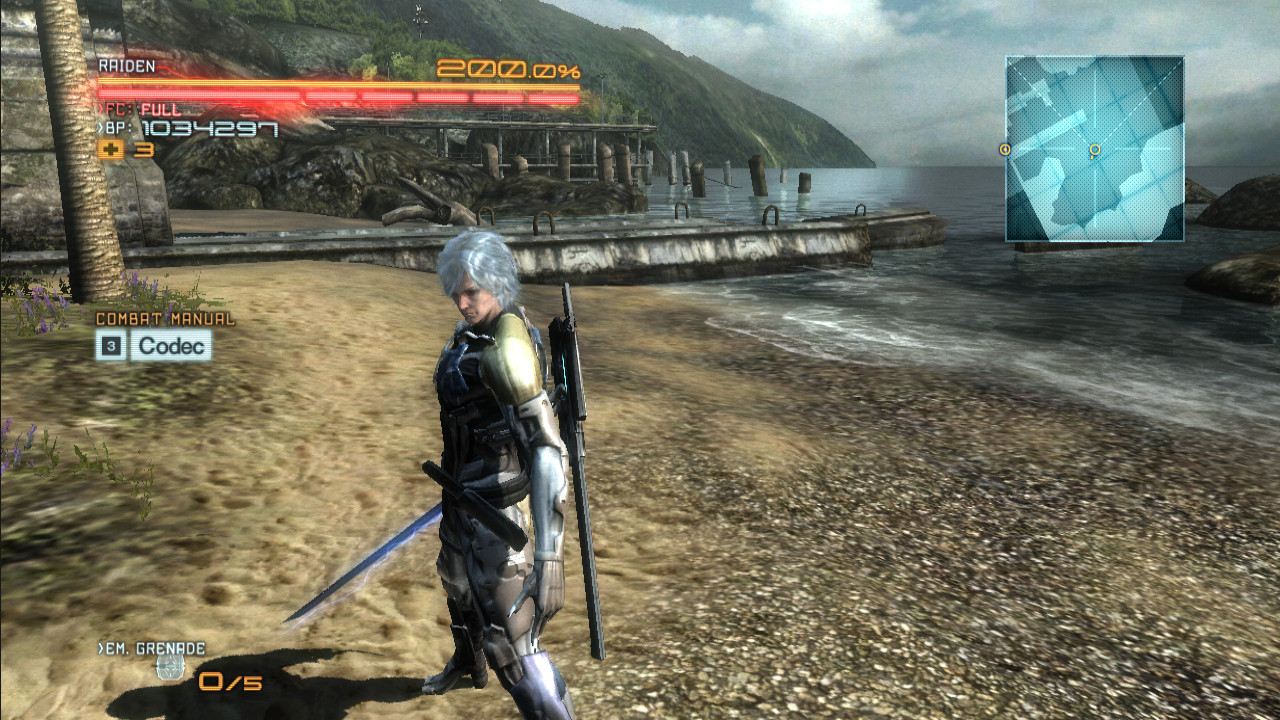 MGS4 / Prologue Sword for Main Game Mod for Metal Gear Rising ...
