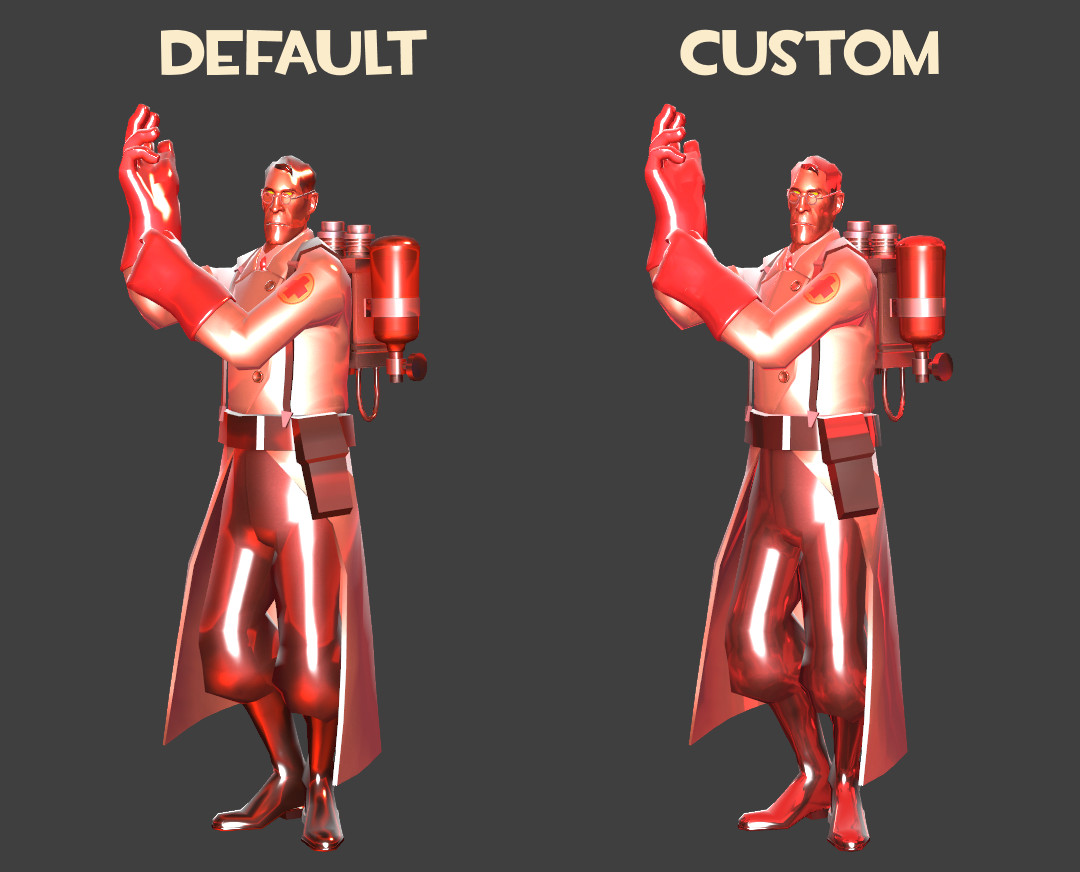 Bucket's Custom Übercharge Cubemaps [Team Fortress 2] [Mods]