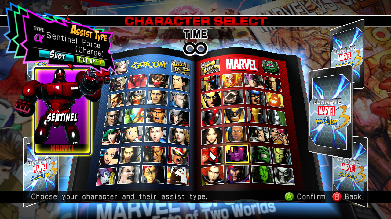 Red and Black Color For Sentinel Mod for Ultimate Marvel vs Capcom 3 ...