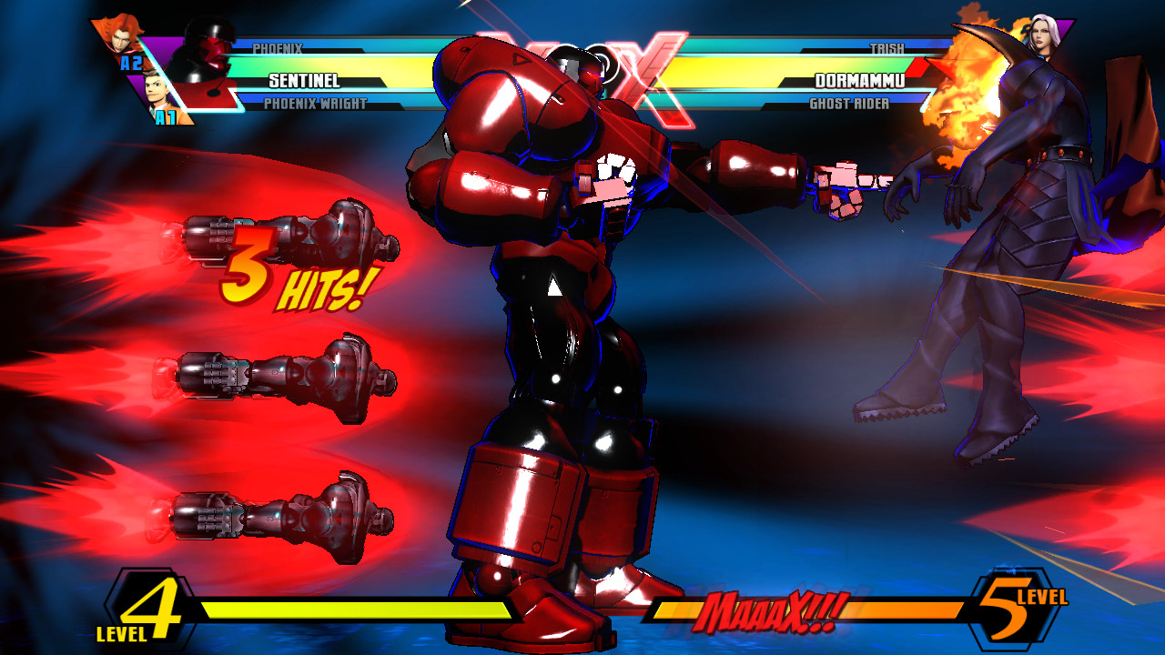 Red and Black Color For Sentinel Mod for Ultimate Marvel vs Capcom 3 ...