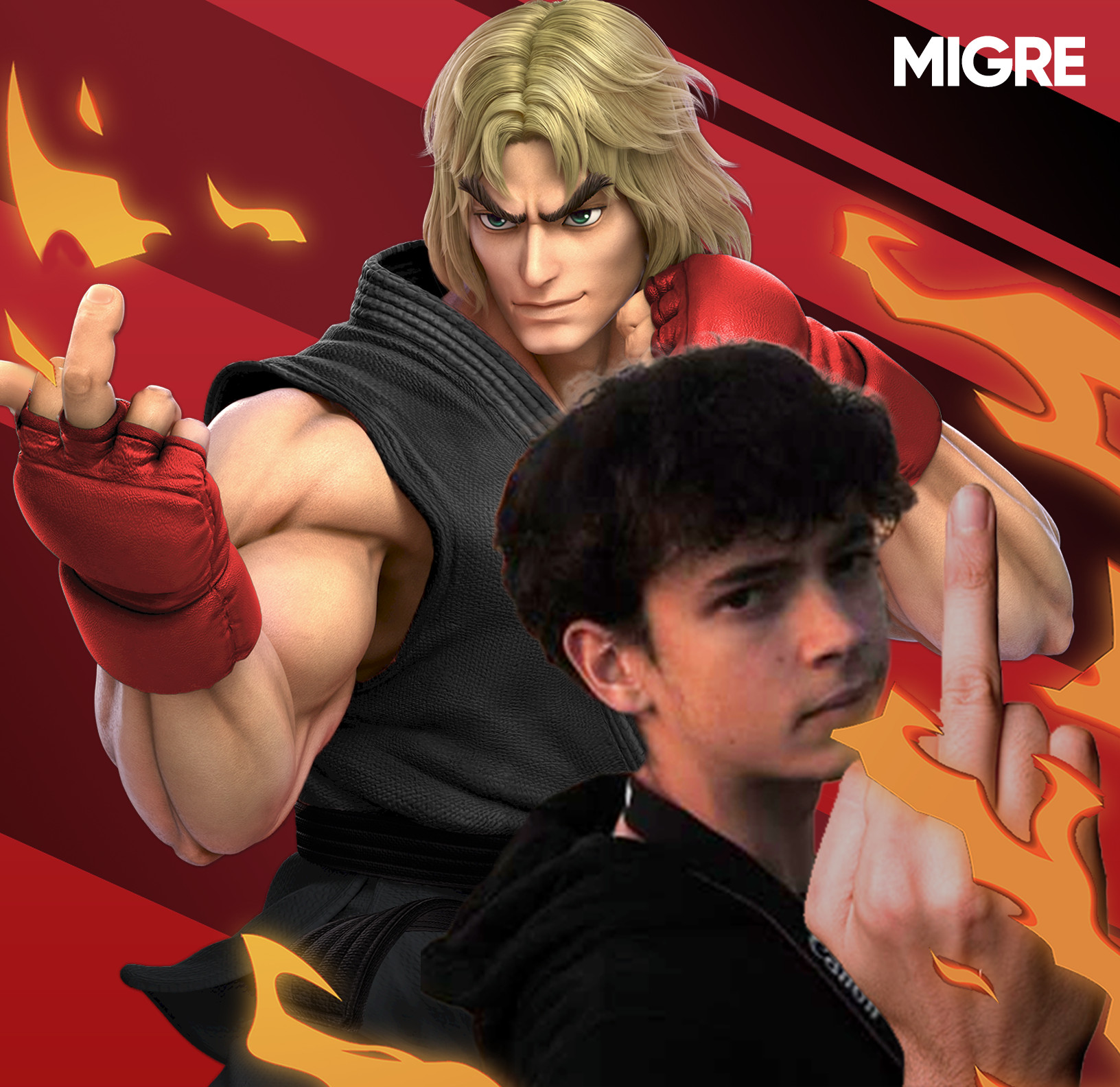 Ken Fn Red and Black Mod for Super Smash Bros. Ultimate | SSBU Mods